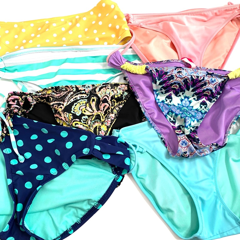 Y2k Bikinis. 9 Tops 7 Bottoms. Various Brands. - Gem